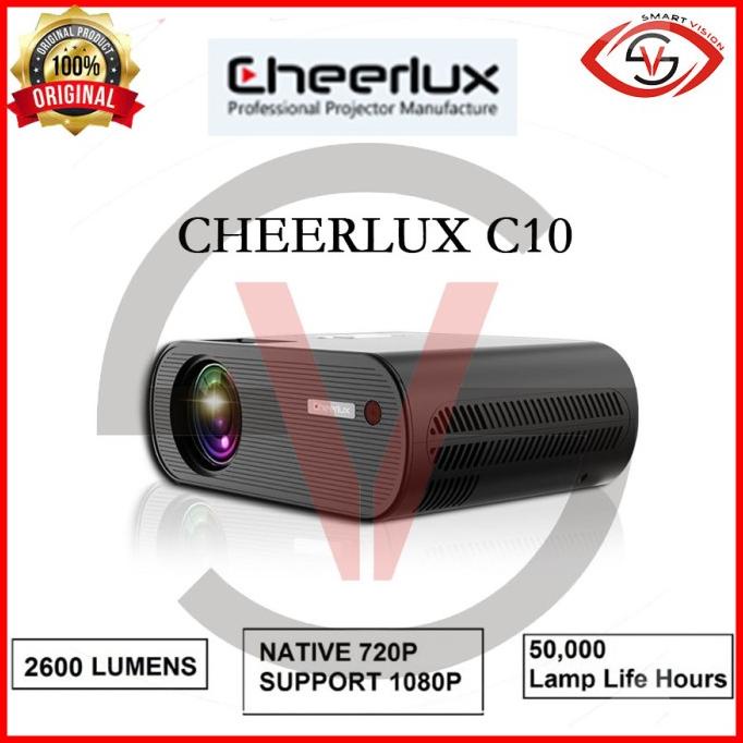 Jual Projector Cheerlux C10 TV TUNNER Mini Proyektor 2600 Lumens 1080P ...