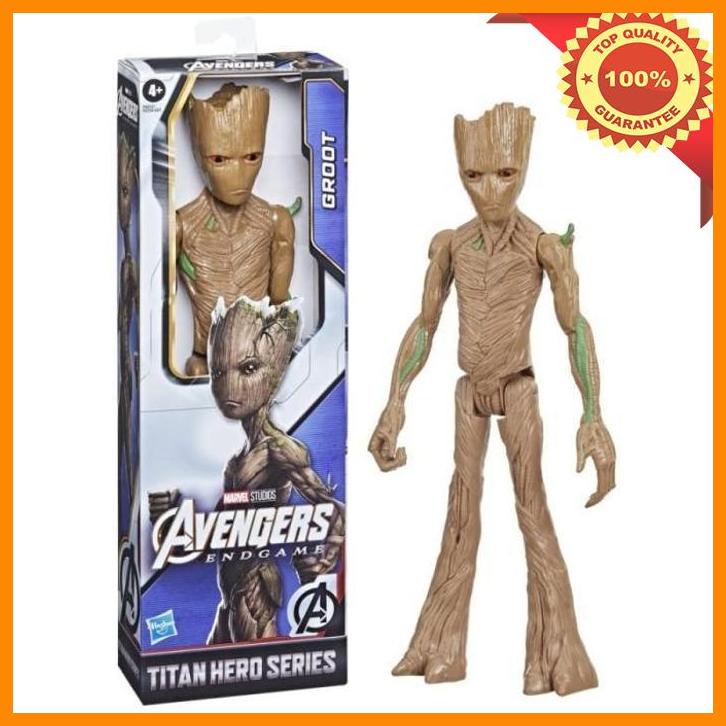 Jual (MBF) HASBRO MARVEL AVENGERS END GAME TITAN HERO SERIES GROOT ...