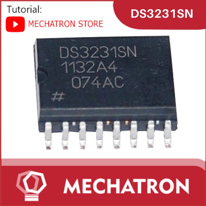 Jual Ds3231Sn Ds3231 Sn Sop16 Sop-16 Serial I2C Rtc Real Time Clock Ic ...