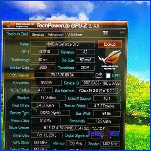 Jual Pegatron Nvidia Geforce 310 512 Mb 64 Bit Ddr3 Profil Standar | Shopee Indonesia