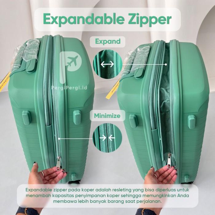 Jual Koper President 1920 Cabin 20 Inch Bagasi 24 Inch Expandable Tsa ...