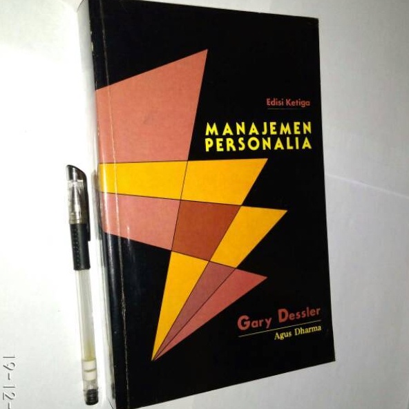 Jual Buku Manajemen Personalia Edisi Ketiga - Gary Dessler | Shopee ...