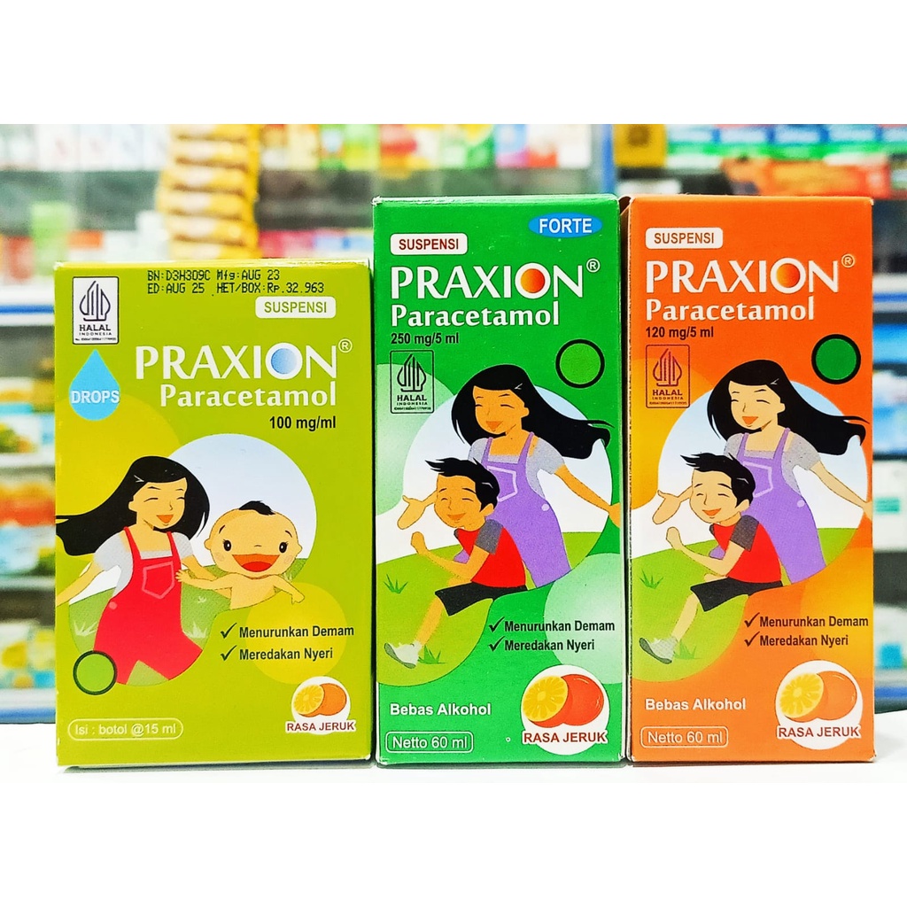 Jual 𝐏𝐫𝐚𝐱𝐢𝐨𝐧 𝐒𝐢𝐫𝐮𝐩 𝟔𝟎𝐌𝐋 Bayi dan Anak - Menurunkan Demam dan Meredakan ...