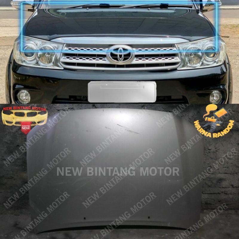 Jual Kap mesin kap motor toyota fortuner 2005 2010 original | Shopee ...