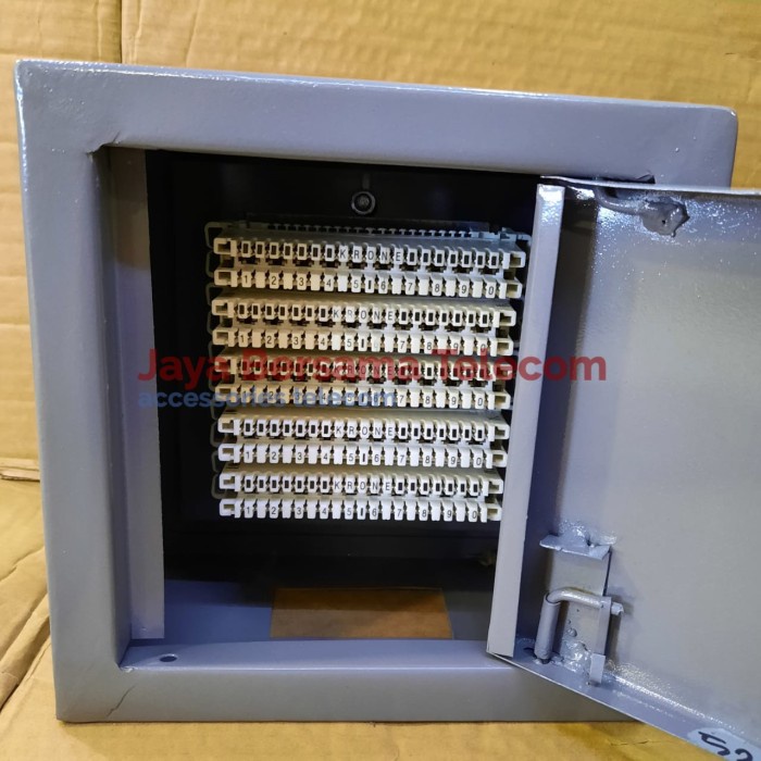 Jual BOX MDF/BOX TELPON KAPASITAS 50 PAIR LENGKAP BMF + TERMINAL LSA ...