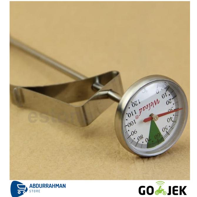 Jual Termometer kopi Barista Milk Coffee Mini Thermometer Stainless ...