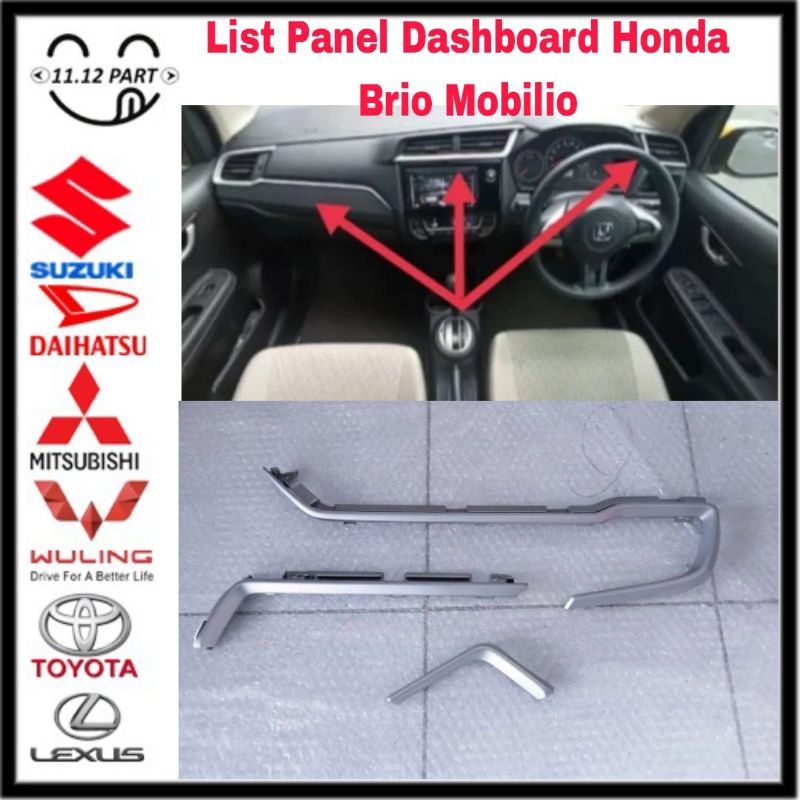 Jual List Panel Dabor /LIST PANEL DASHBOARD MOBIL HONDA BRIO BRV ...