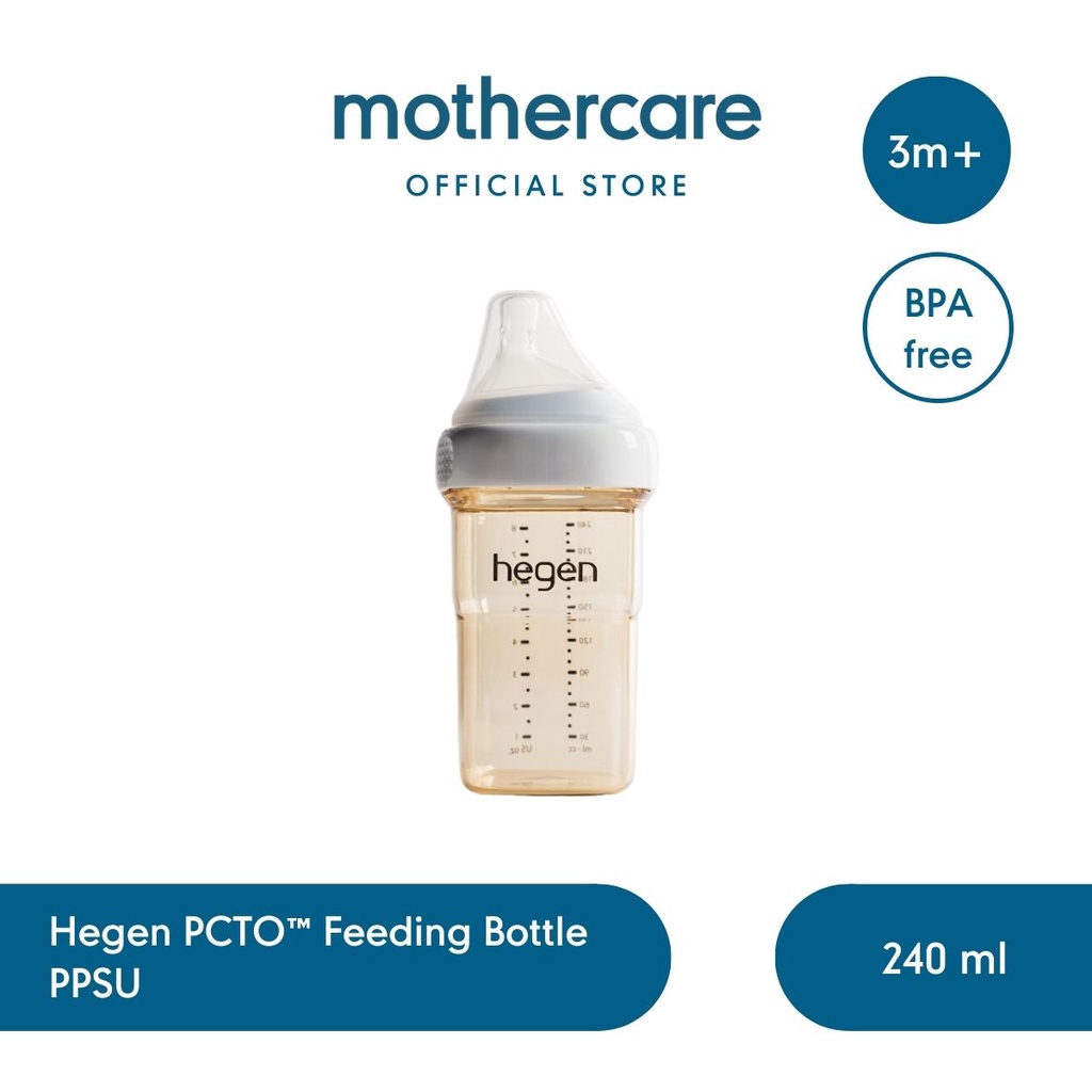 Jual Hegen PCTO Feeding Bottle PPSU 240 ml - Botol Susu Anak Bayi | Shopee Indonesia