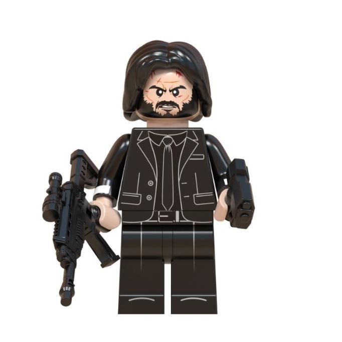 Jual The Continental John Wick Baba Yaga The Boogeyman Minifigure Brick ...