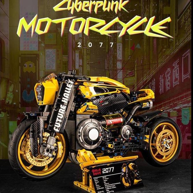 Jual Cyberpunk 2077 Nazare Arch Motorcycle V Jackie Keanu Reeves Brick ...