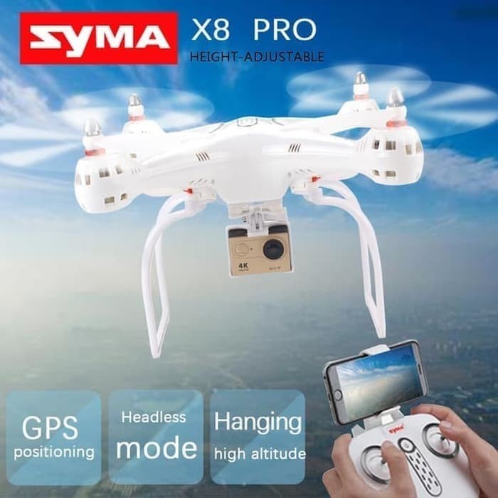 Jual Syma X8Pro X8 Pro Wifi Fpv Drone Gps Auto Return | Shopee Indonesia