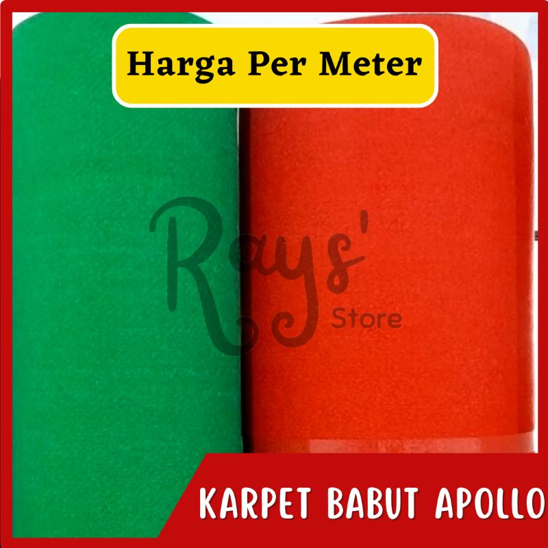 Jual Karpet Apollo Karpet Bludru Babut Meteran Gulung Warna Polos Alas ...