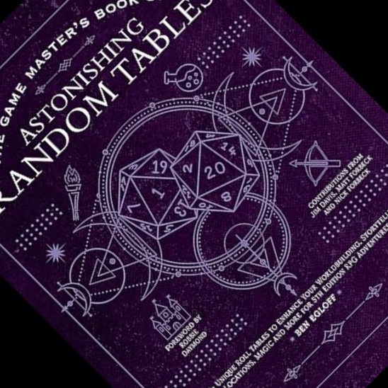 Jual [COD] The Game Master'S Book Of Astonishing Random Tables Original ...