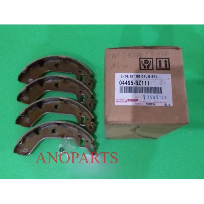 Jual [Baru] Parts Brake Shoe Agya Ayla Belakang Original 04495-Bz111 ...