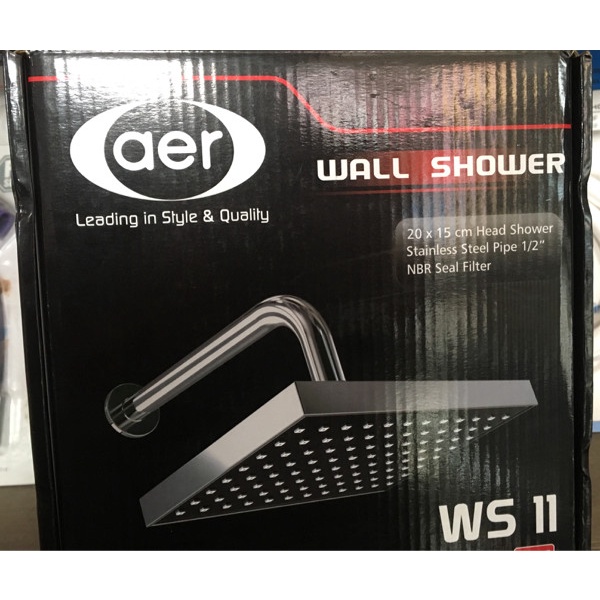 Jual Ori Wall Shower / Shower Tanam Kotak Mandi Aer Ws-11 Berkualitas | Shopee Indonesia
