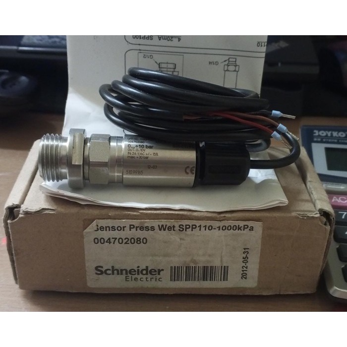 Jual Original Schneider Sensor Press Wet Spp110-1000Kpa 004702080 ...