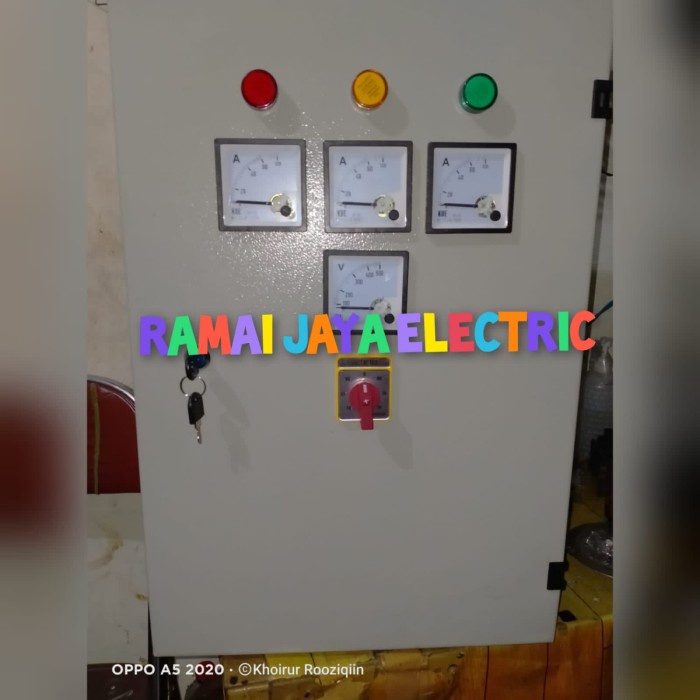 Jual Ori Box Panel 40X60 Distribusi Listrik Komponen Komplit Set ...