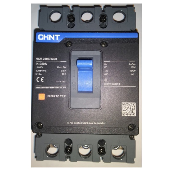 Jual Ori Mccb Breaker Nxm-250S 3P 3 Phase 35Ka 250 Ampere 250A Chint Terbatas | Shopee Indonesia
