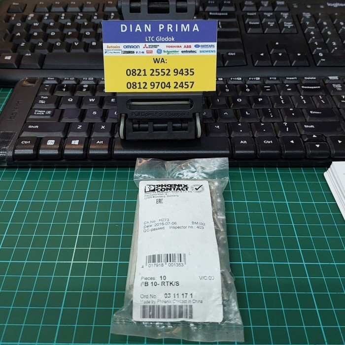 Jual Ori Phoenix Contact Fb 10-Rtk/S 0311171 Jumper Fb10-Rtk/S Terbatas | Shopee Indonesia