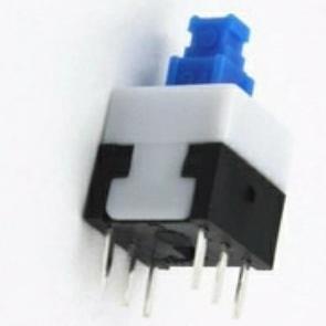 Jual Saklar tekan switch push button 6 kaki pin 6p On Off Self Lock 7x7 ...