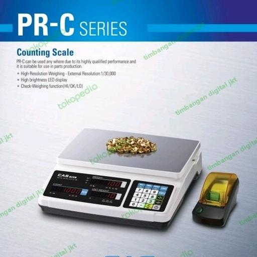 Jual Timbangan Counting Scale Cas Pr-C 6 Kg X 0.2Gr / Timbangan Baut / Dll | Shopee Indonesia