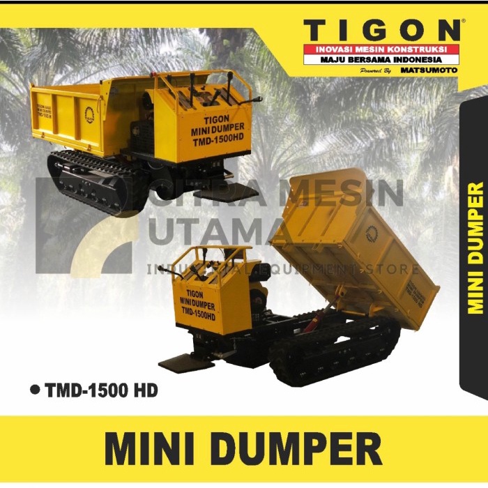 Jual Ready Alat Angkut Sawit Mini Dumper Tigon Tmd 1500 Hd 1.5 Ton ...