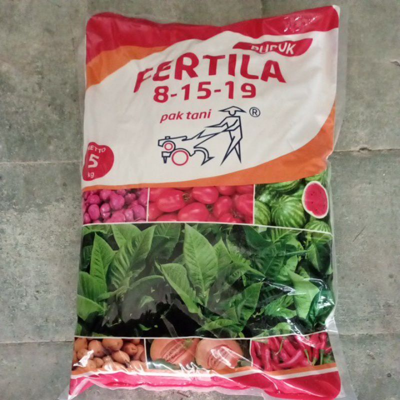 Jual Pupuk Fertila NPK 8-15-19 Pak Tani - 5 KG | Shopee Indonesia