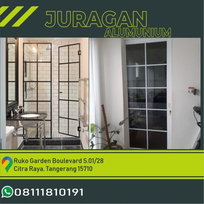 Jual [New Ori] Invoice Shower Glass Dan Pintu Slidding Pak.Angga Gading ...