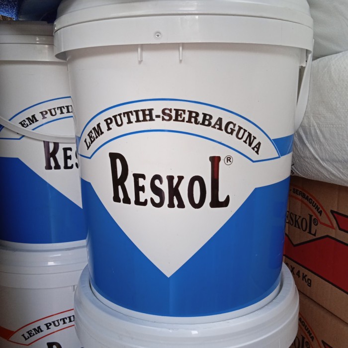 Jual Promo Lem Putih Reskol Biru 20 Kg | Shopee Indonesia