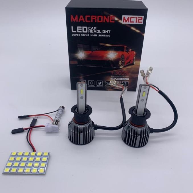 Jual Lampu led h1 mc12 macrone | Shopee Indonesia