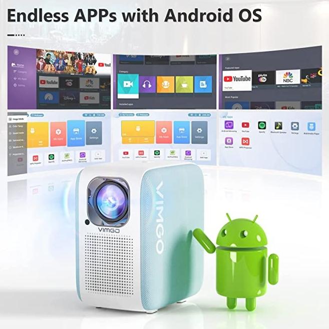 Jual Vimgo P10 Movie Smart Projector - Fhd Android Os - Wifi ...