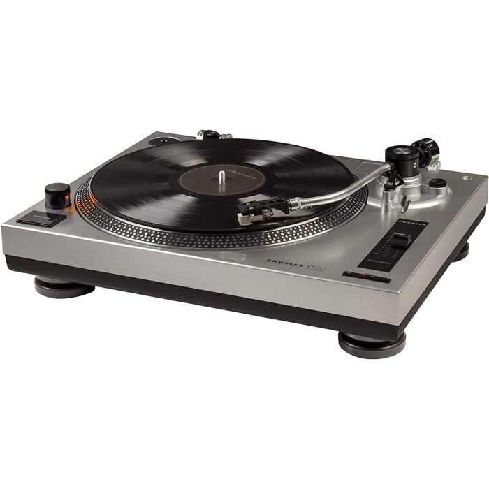 Jual TURNTABLE CROSLEY C100 [PEMUTAR PIRINGAN HITAM/VINYL PLAYER ...