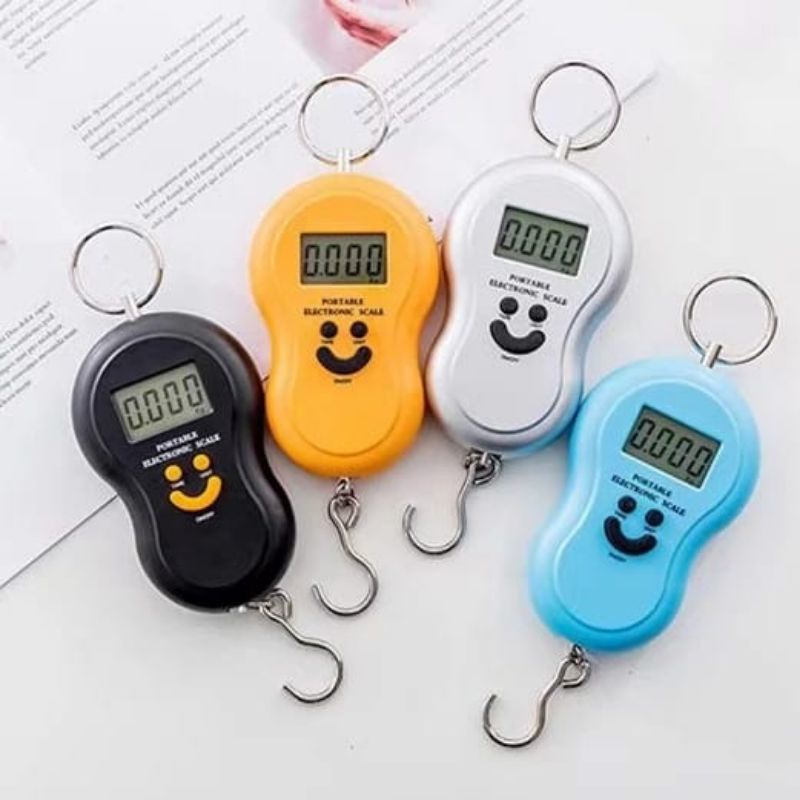Jual Timbangan Digital Gantung Smile 50Kg Portable Electronic Scale ...