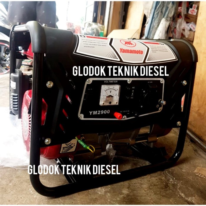 Jual GENSET BENSIN 1200 WATT GENERATOR LISTRIK 1000 W GULUNGAN FULL ...