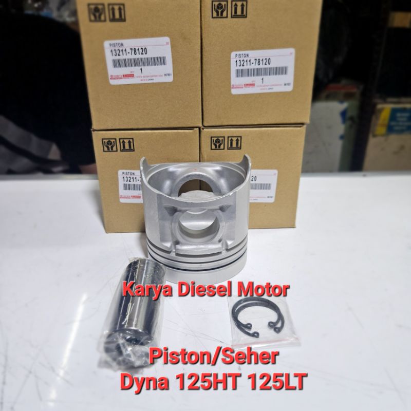 Jual Piston Assy Standart atau Seher Standart Toyota Dyna Saurus 125HT 125LT Hino Dutro 125 ...
