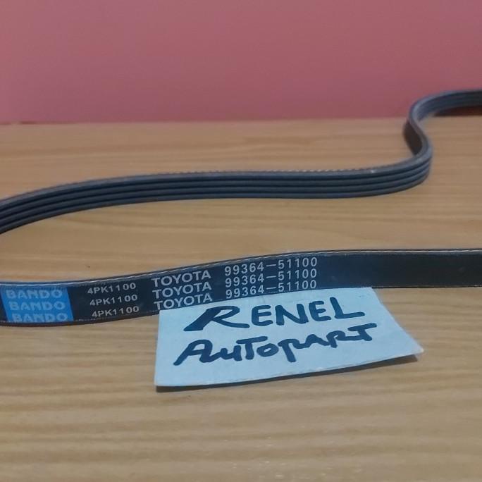 Jual Fan belt Tali kipas Ac Toyota Starlet kapsul Original the best | Shopee Indonesia