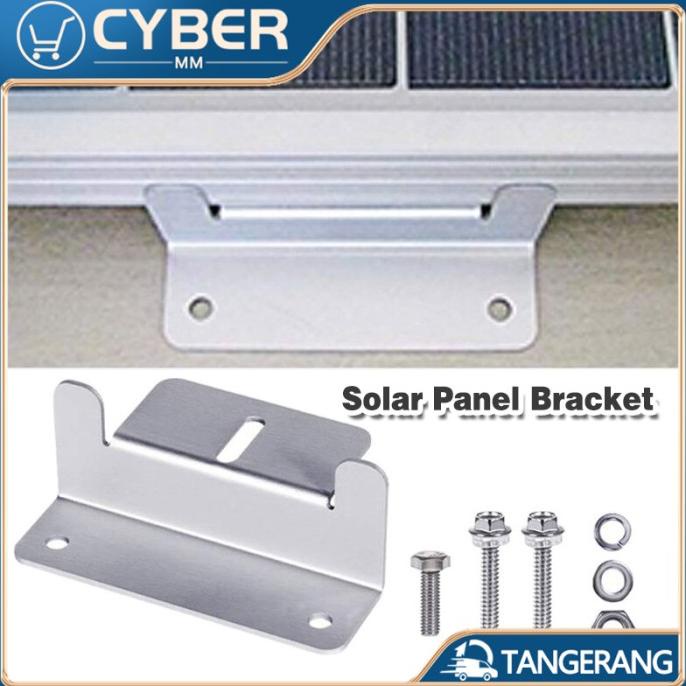 Jual 4PCS Bracket Solar Panel/Mounting Bracket Solar Panel/RV,Yacht ...