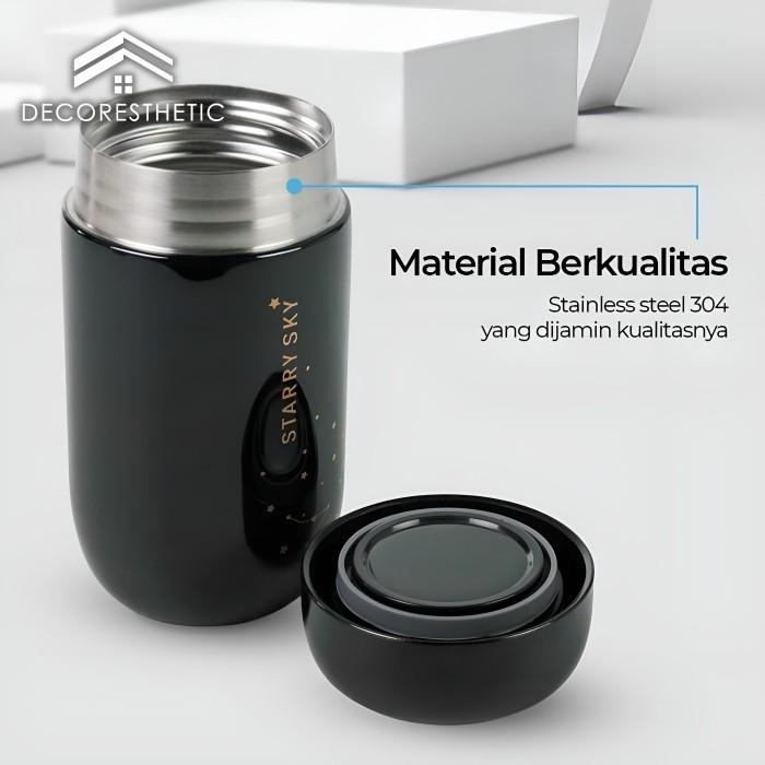 Jual STARRY DUST TUMBLER THERMOS CUP GELAS TERMOS KOPI TEH MINI 200 ML ...