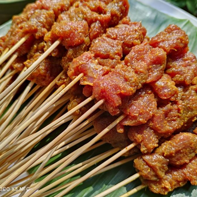 Jual Sate Sapi Maranggi Frozen Sate Sapi Beku sate Maranggi isi 10 ...
