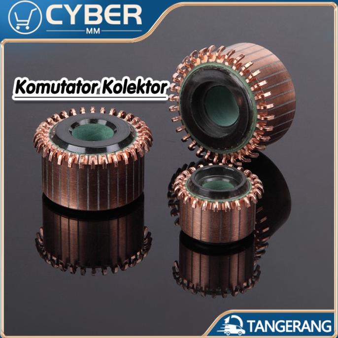 Jual Komutator/Kolektor 12 Lamel As 10- 8 / 10 mm Untuk Blower Denso ...