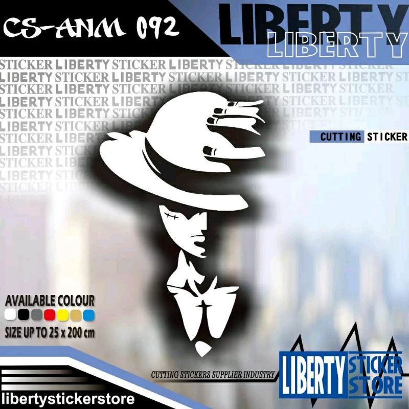 Jual MEDIUM Cutting Sticker One Piece | Cutting Stiker One Piece ...