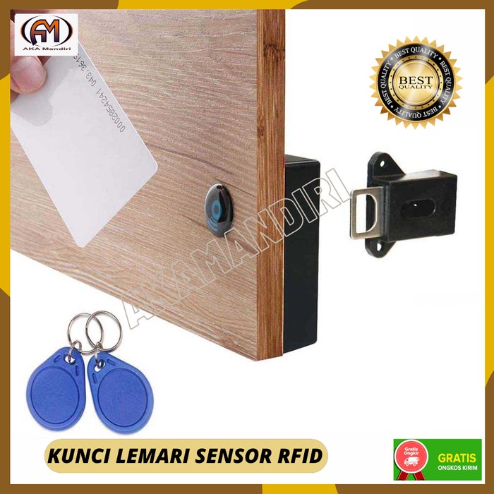 Jual Kunci set Lemari Smart Key Dengan Sensor RFID Keyless Cabinet Lock ...
