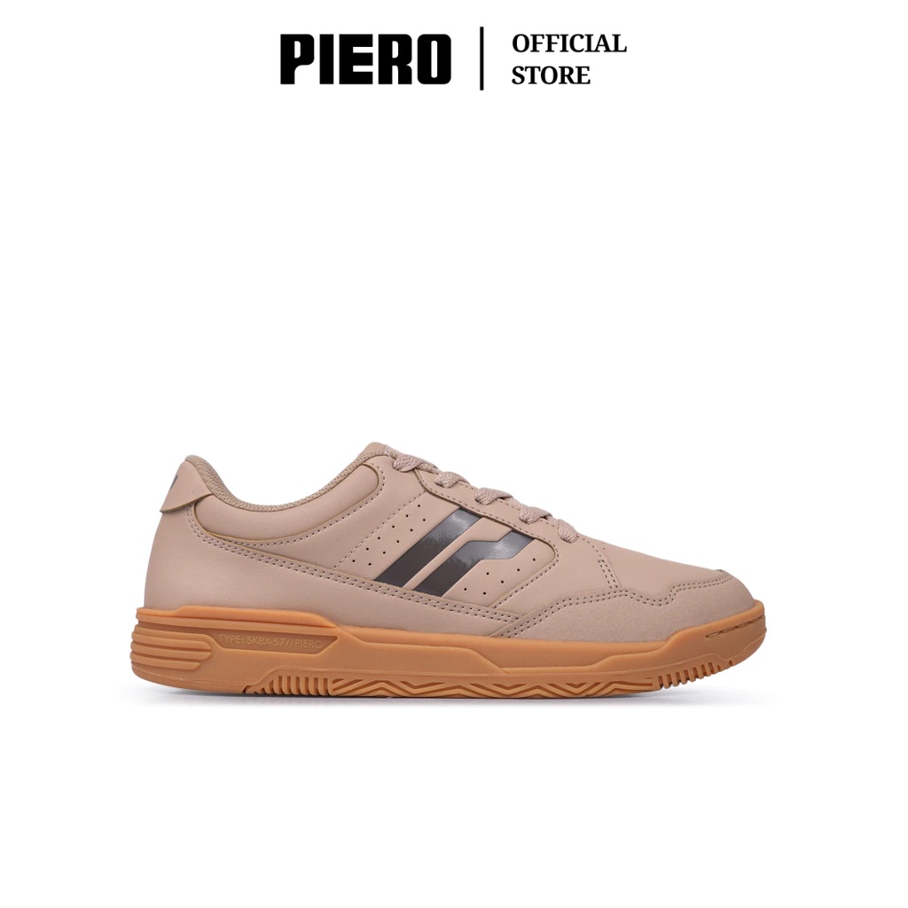 Jual Piero Sepatu Sneakers Pria Street Nero Sand Brown Gum PIE210000103 ...