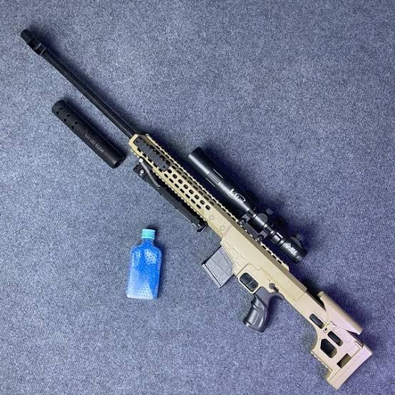 Jual NEW Sniper Gel Blaster Barrett Toy gun Full auto water gel blaster | Shopee Indonesia