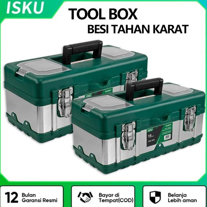 Jual TERMURAH - ISKU Tool bag Besar 18 Inch Tool box 17 inch 19 inch ...