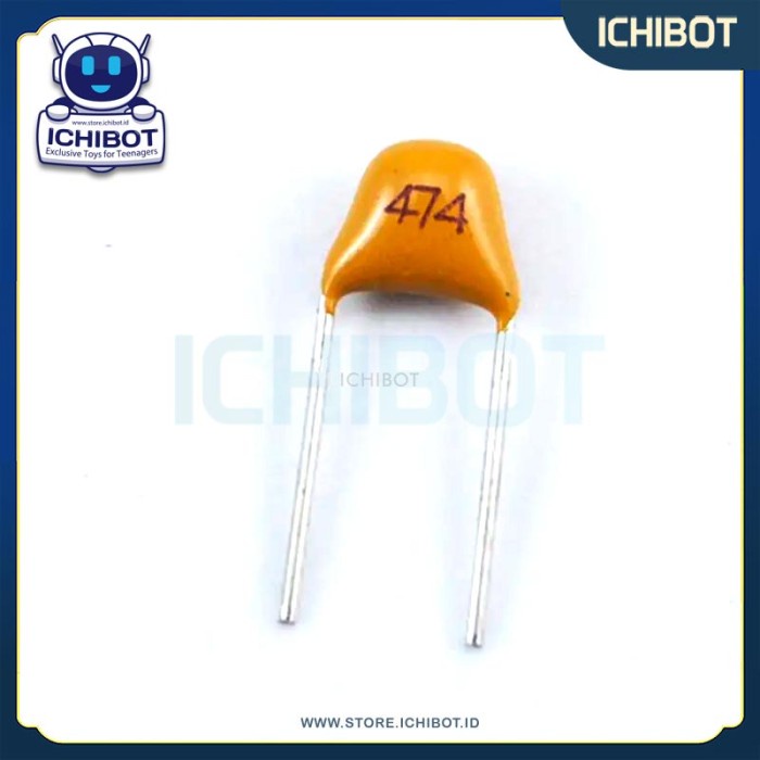 Jual 470nF Capacitor Monolitik Multilayer Kapasitor Keramik 474 470 nF ...