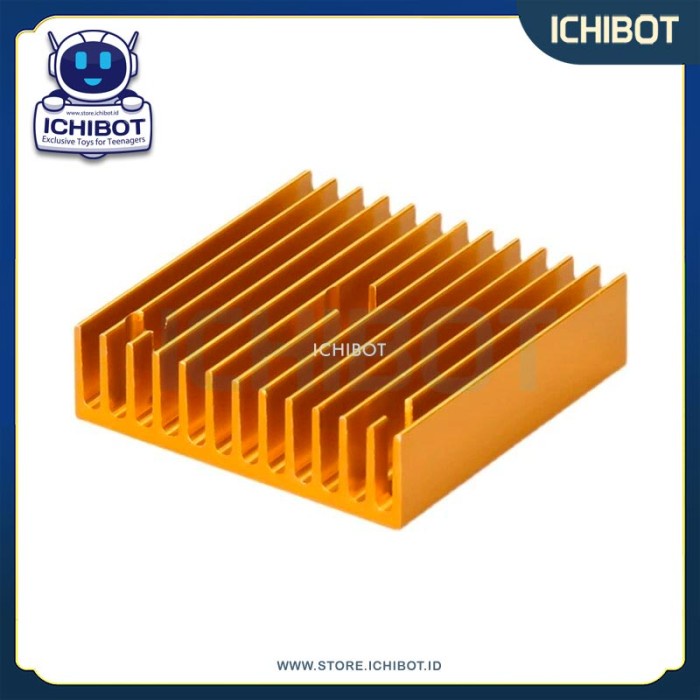 Jual Aluminium Heatsink Extruder MK7 MK8 3D Printer 40x30mm Heat Sink ...