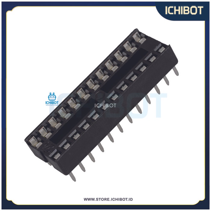 Jual Socket IC 24 Pin 24P 24Pin IC Socket Connector 24P | Shopee Indonesia
