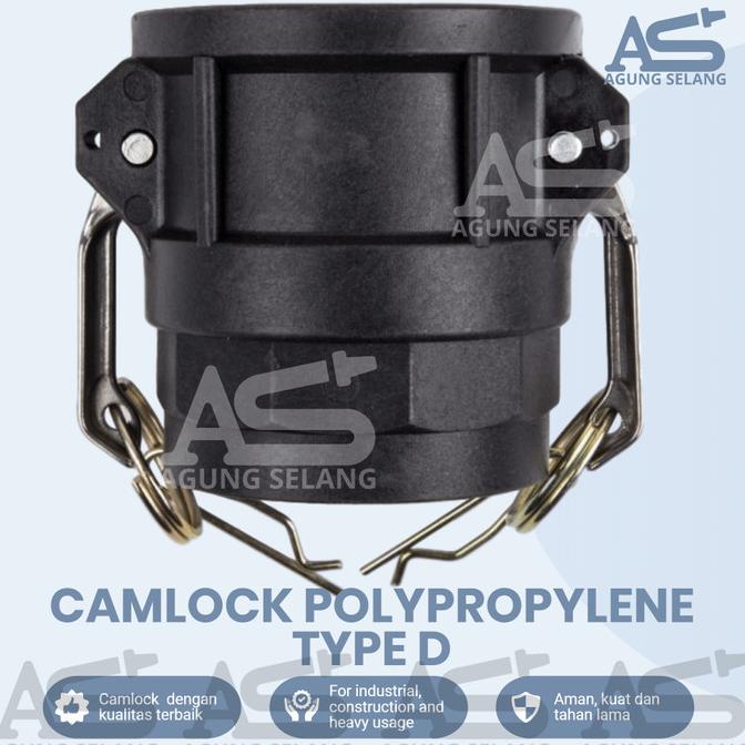 Jual Camlock Pp D 3Inch Polypropylene Tipe D300 Drat Female Thread ...