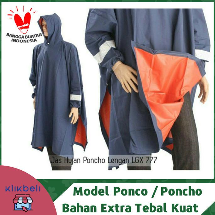 Jual Super Tebal Jas Hujan Ponco Penguin Poncho Besar Jumbo Original ...